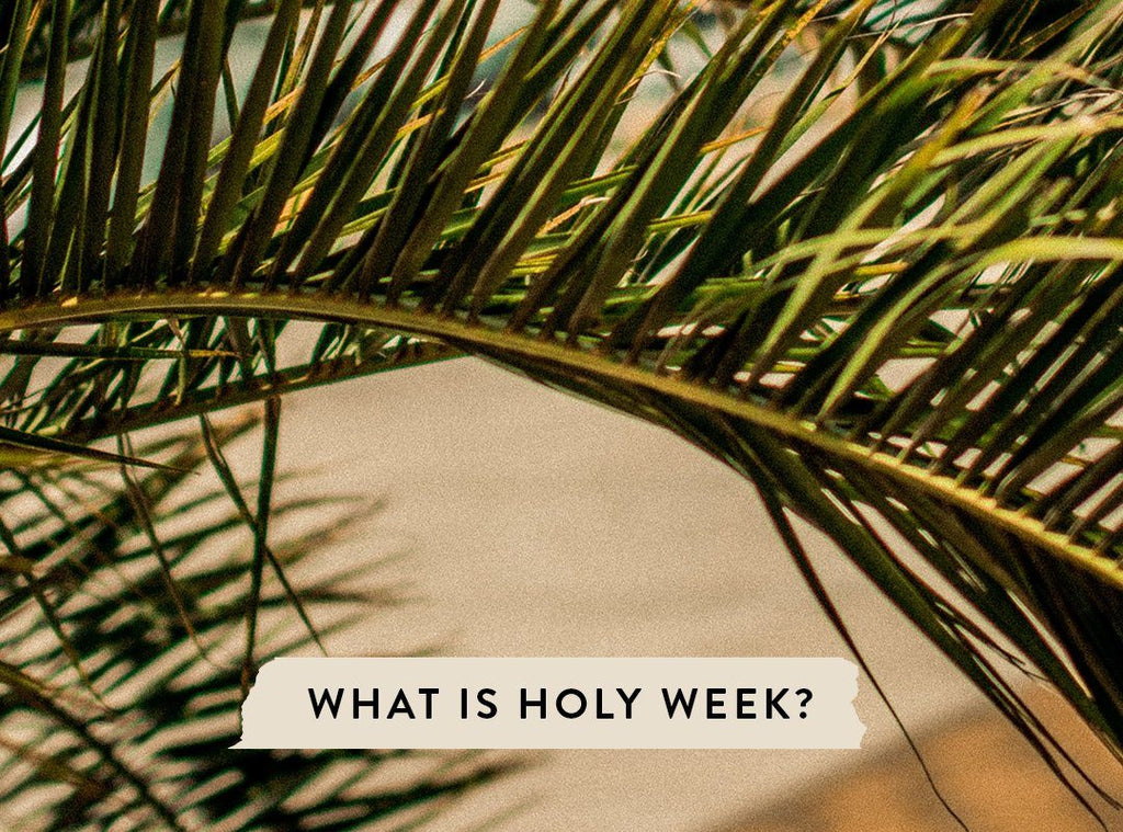 A Plan For Holy Week - Christian Planner