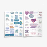 Prayer & Devotion Sticker Pack – Christian Planner