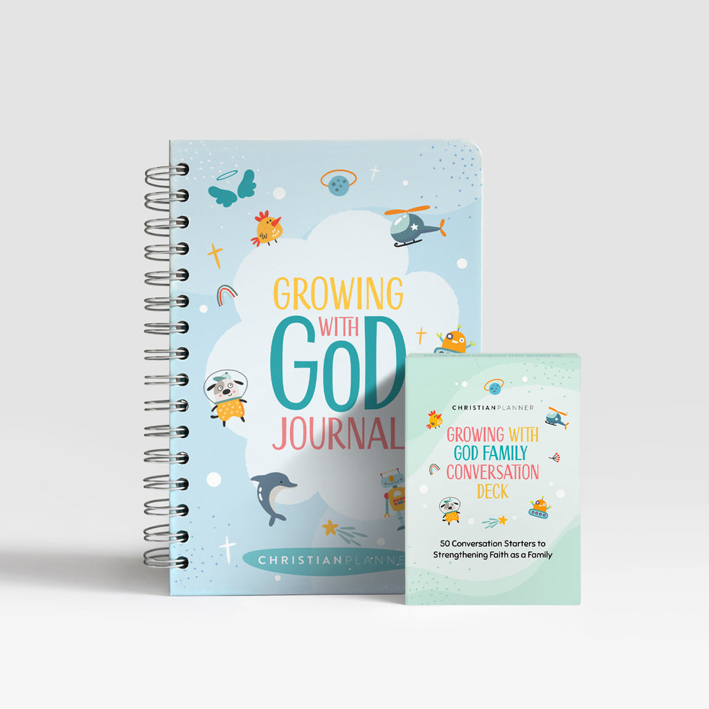 Growing with God Kid's Journal – Christian Planner